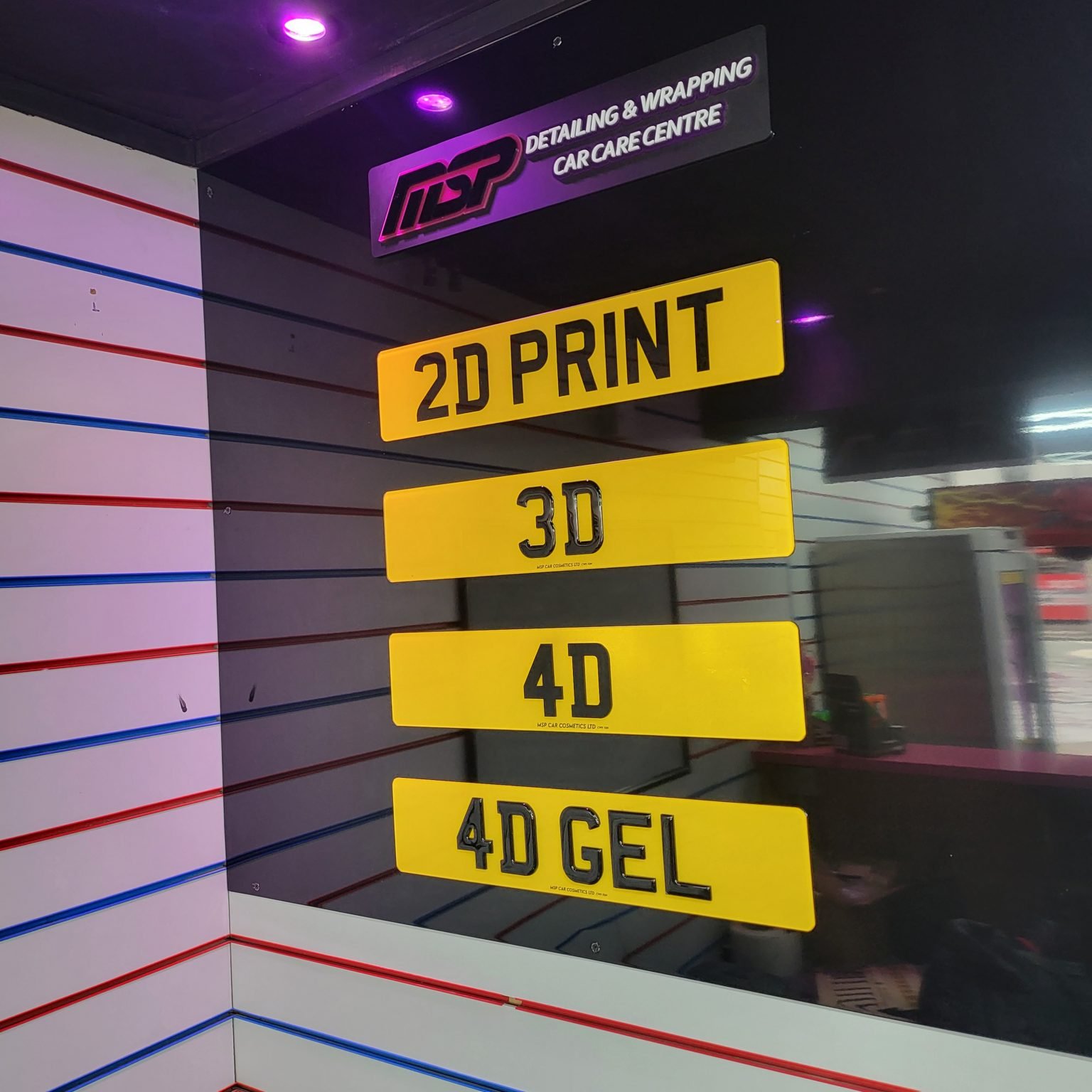 Number Plates - MSP Car Customs Northwich